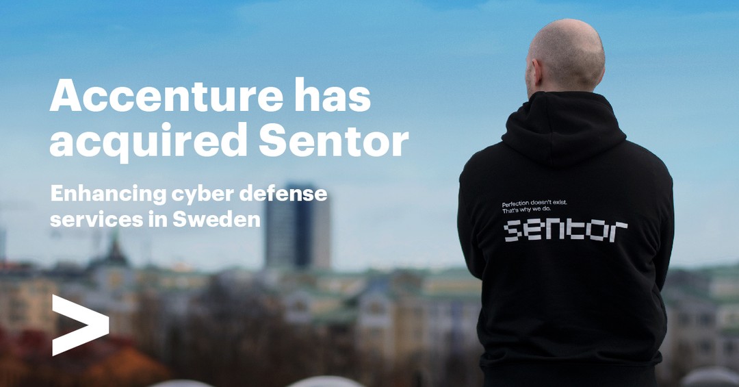 Sentor becomes part of Accenture - Sentor Security